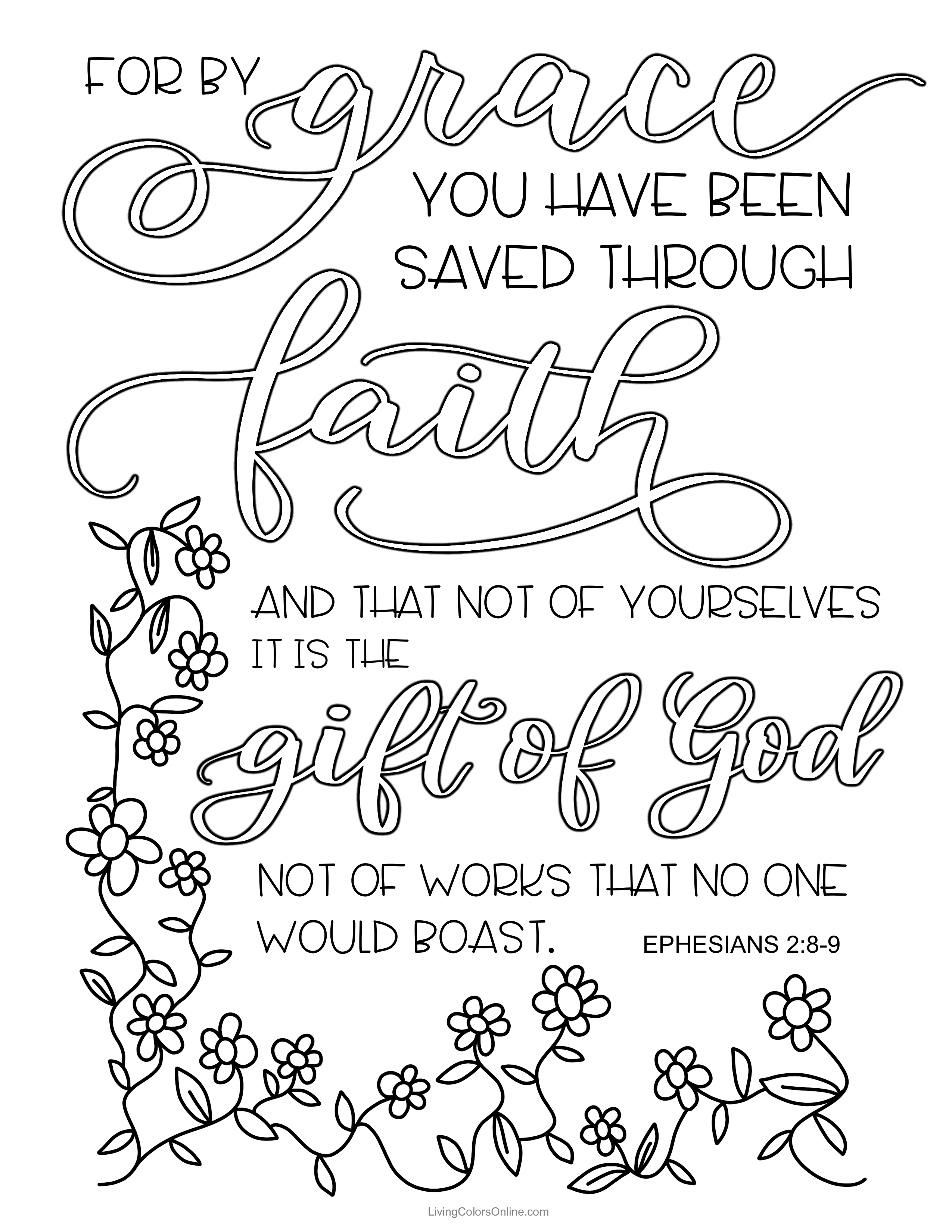 Ephesians Coloring Pages Color Colouring Kids Walk Bible Way Christian